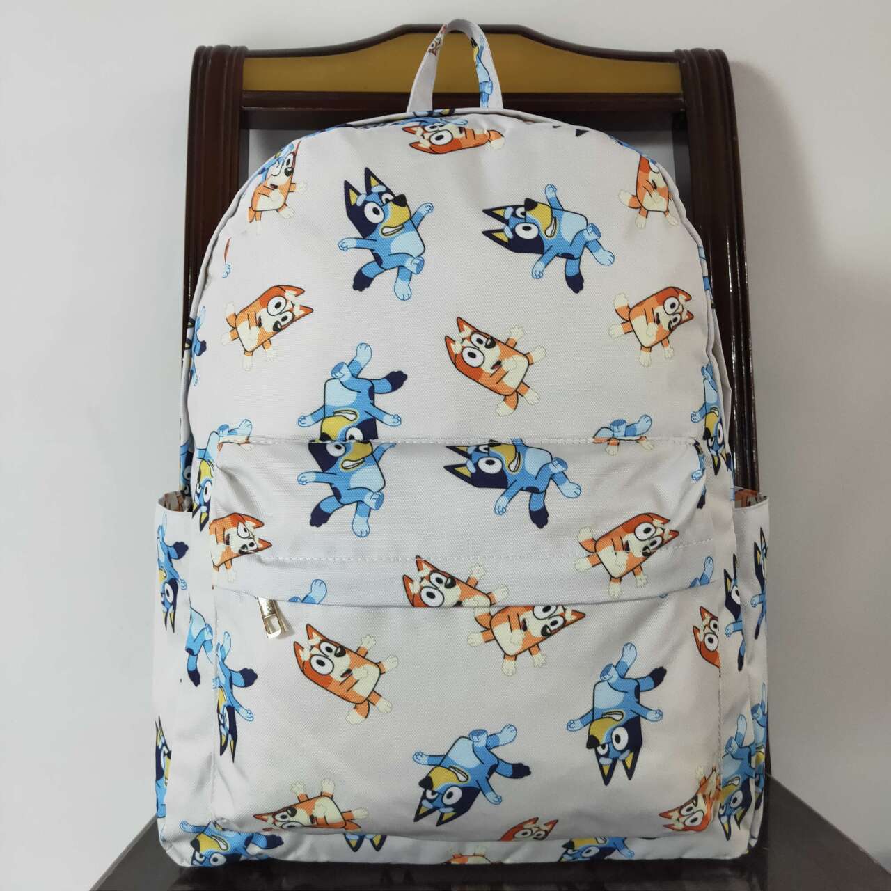 RTS NO MOQBA0194 bluey light-colored backpack – sunshine kids clothes